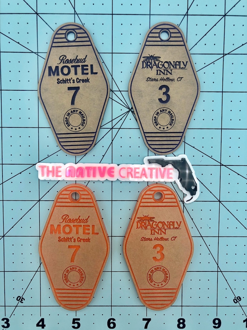 Gilmore Girls Dragonfly Inn Motel Keychain Ornament Silicone | Etsy