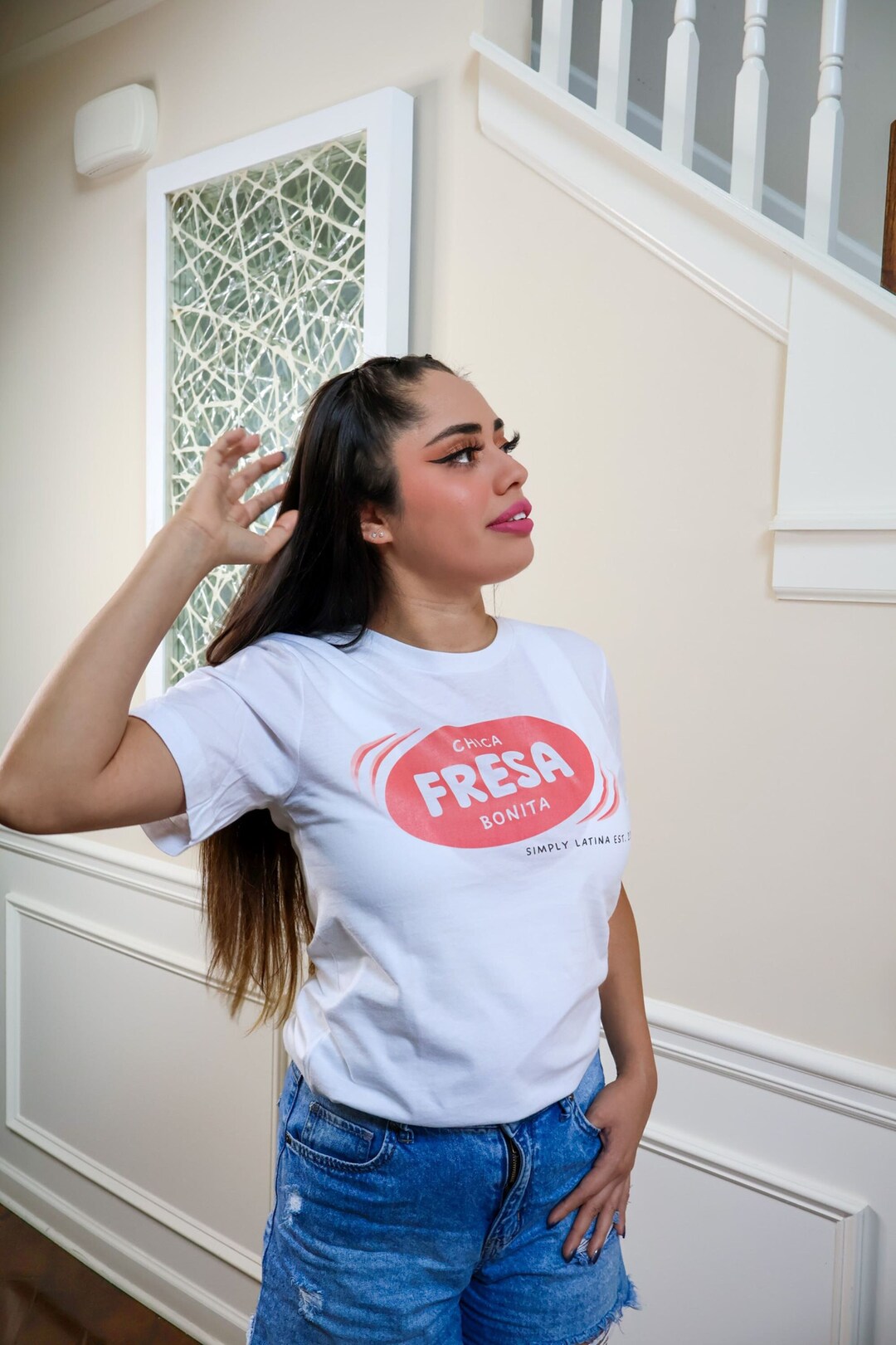 Chica Fresa Bonita Tee Trendy Fashion Shirt Jabon Zote Inspired Chic ...