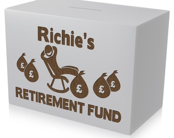 Retirement Money Box - Etsy UK