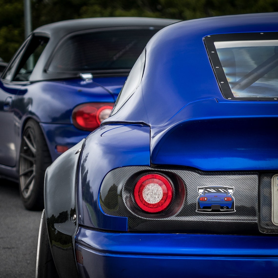 Mazda Miata MX-5 Vinyl Sticker / NA Eunos Roadster Decal / - Etsy