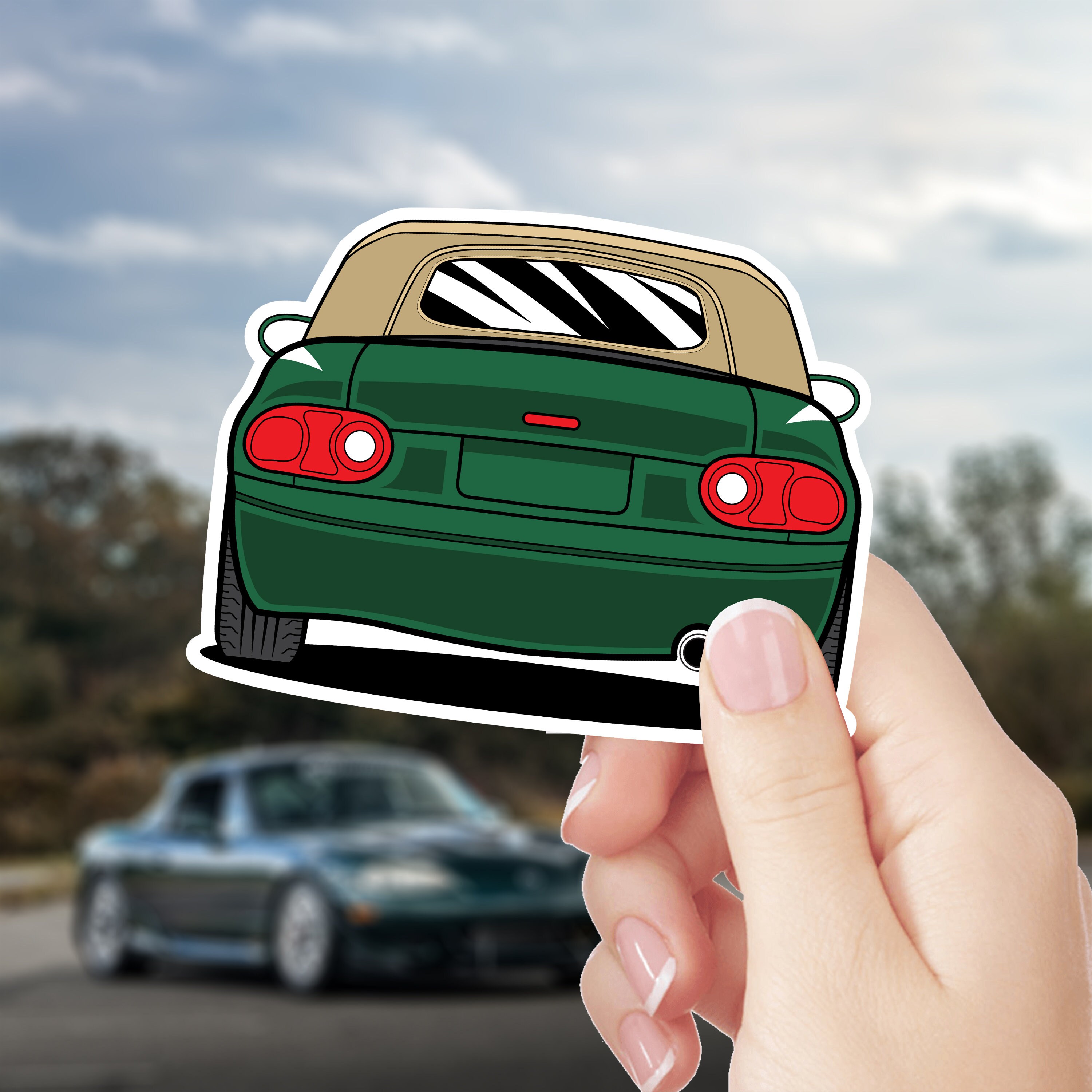 Mazda Miata MX-5 Vinyl Sticker / NA Eunos Roadster Decal / | Etsy