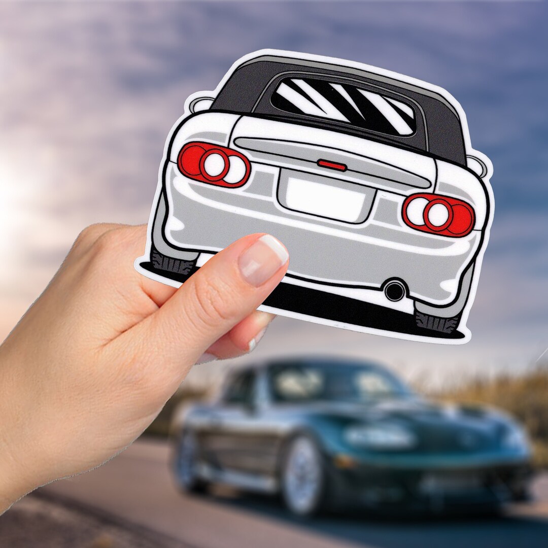 Mazda Miata MX-5 Autocollant vinyle / NB Eunos Roadster Decal / Stock ...