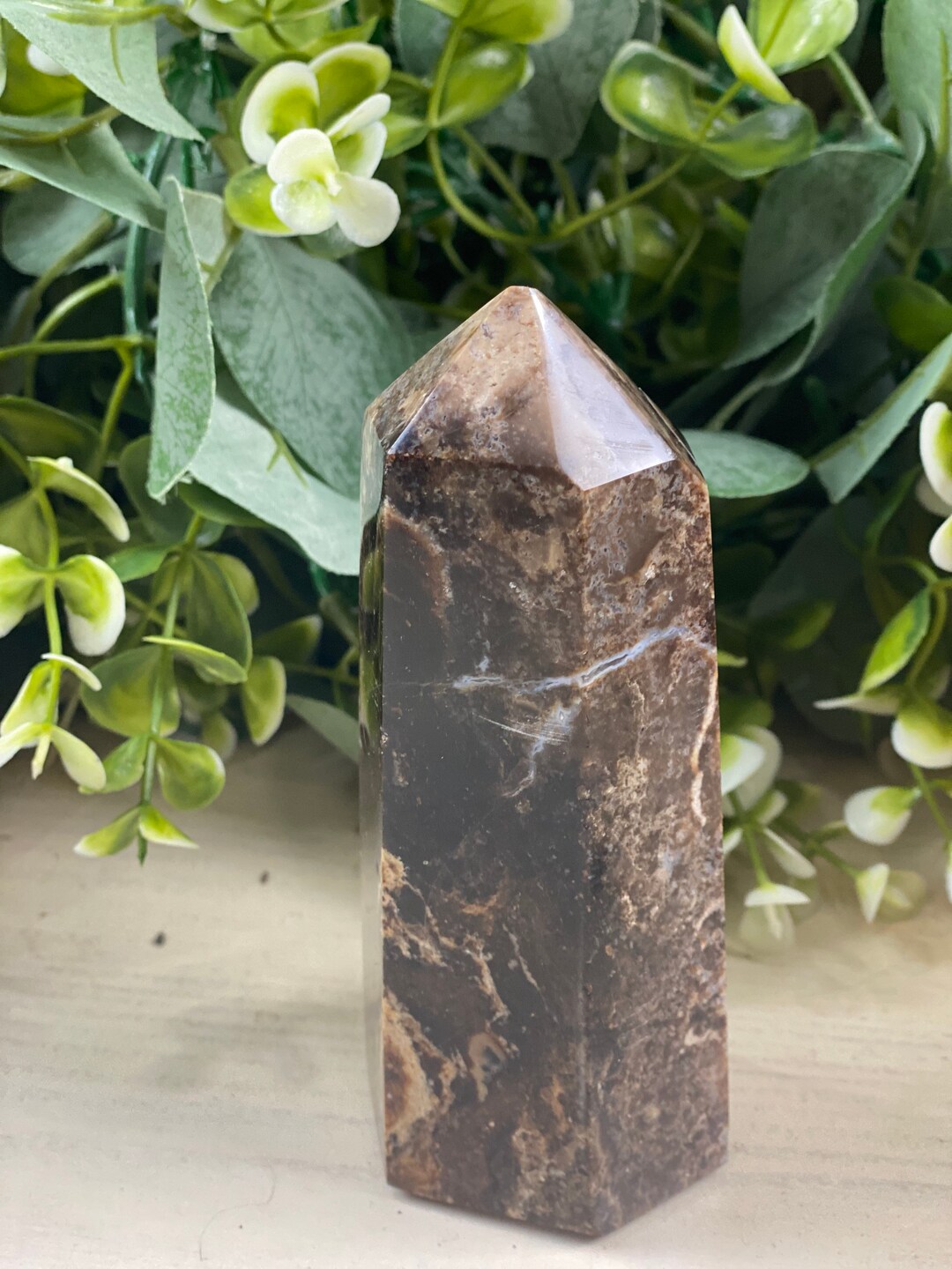 Chocolate Calcite Tower *personal Growth. Highest Self. Calming ...
