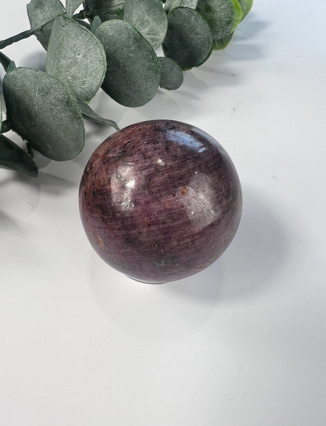 Natural Ruby Sphere *grounding. Courage. Optimism* Genuine. Authentic ...
