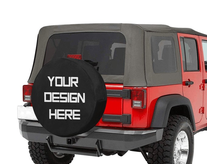 Custom Spare Tire Cover With Back Camera, Create Your Own Tire Cover ...