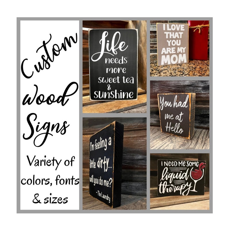 Custom Signs - Etsy