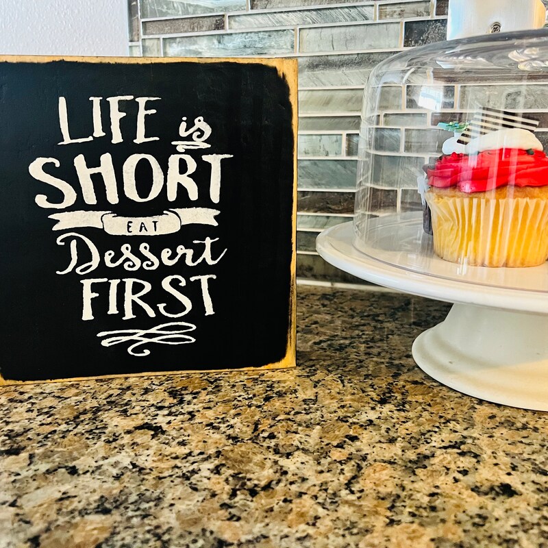 Eat Dessert First - Etsy
