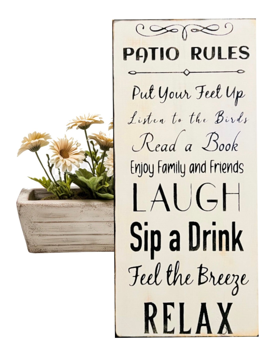 Patio Rules Sign... Customized Wording Available - Etsy