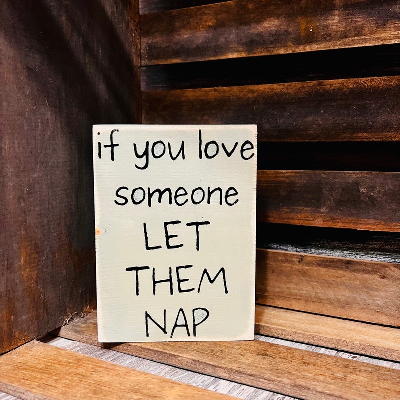 Napping Sign - Etsy