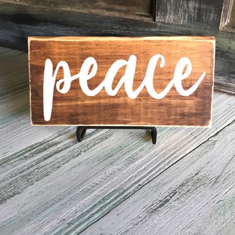 Peace Sign Decor - Etsy