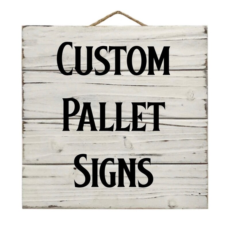 Pallet Wood Sign - Etsy