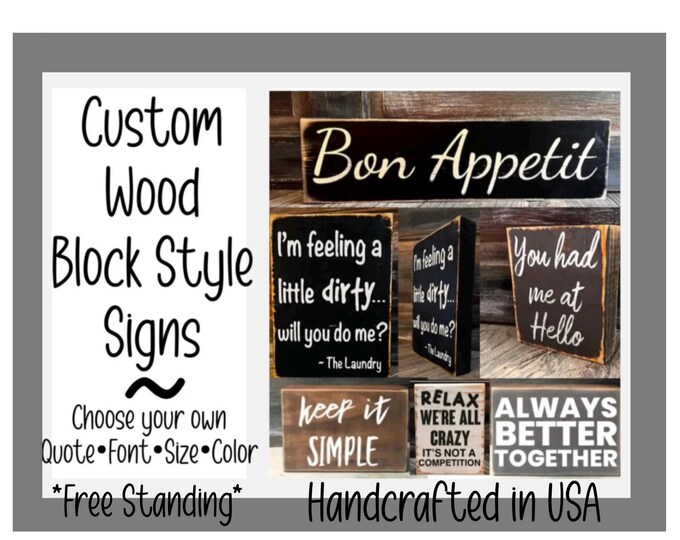 Personalized Signs Custom Wood Signs Custom Carved Wood Signs Wooden ...