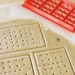 Saltine Cracker Cookie Cutter Soda Cracker Cutter - Etsy