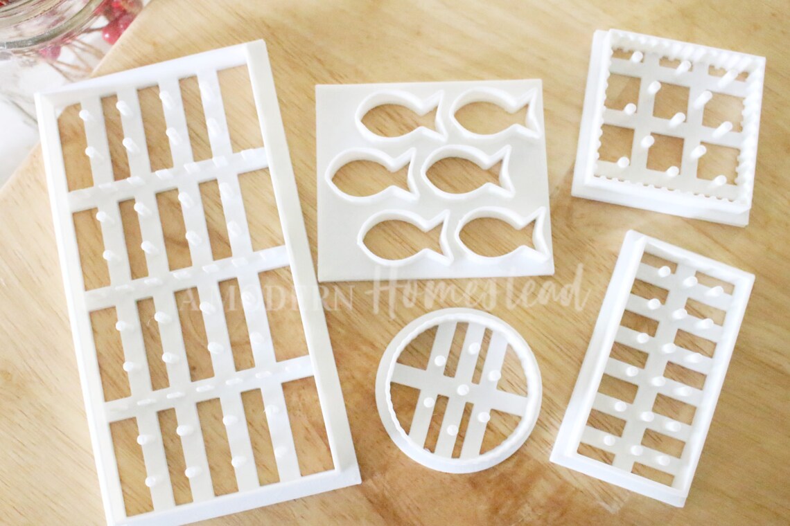Homemade Cracker Cutters SET | DIY Crackers, Cracker Cookie Cutters - Etsy
