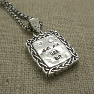 Sterling Silver & Bronze Celtic Wild Souls Eagle Pendant, PETRICHOR by ...