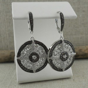 Sterling Silver Celtic Trinity Knot Compass Earrings by Keith Jack ...