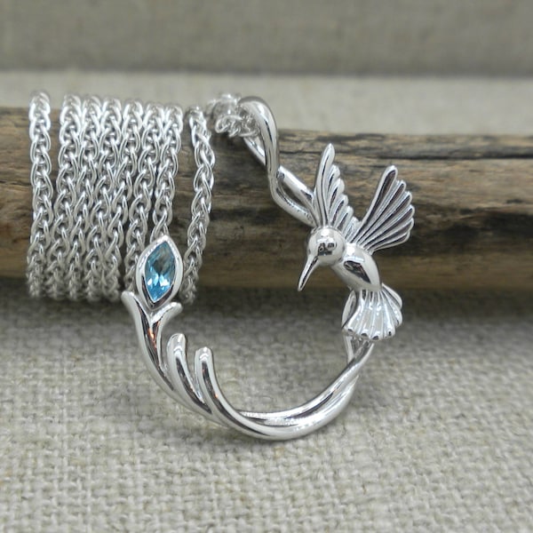 Blue Hummingbird - Etsy