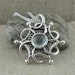 Sterling Silver Celtic Tempest Pendant With White Topaz, 18" Spiga ...