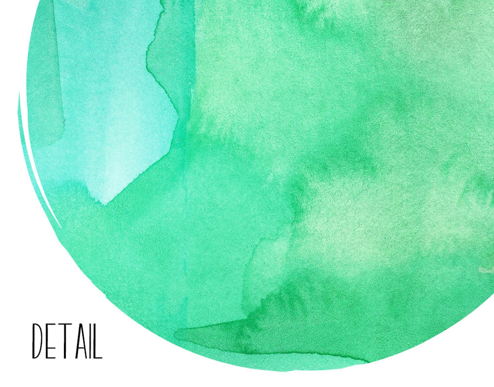 Watercolor Circles Clipart Circle Clip Art Design Elements - Etsy