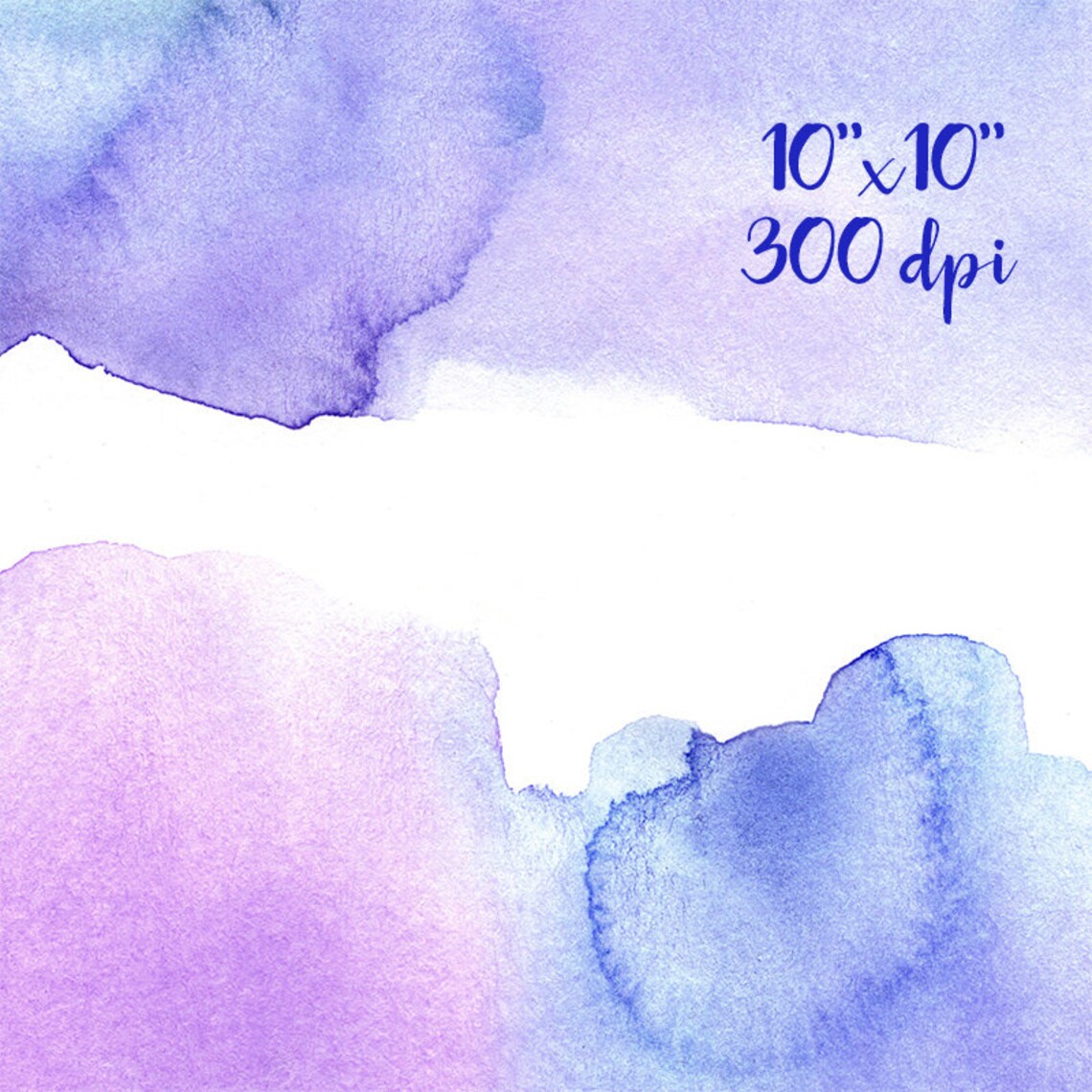 Purple Ombre Watercolor Paper, Watercolor Digital Paper Clipart ...