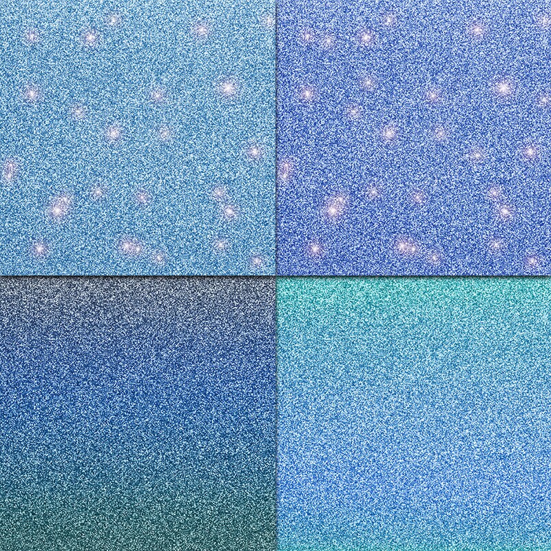 Blue Glitter Digital Paper, Glitter Wallpaper, Glitter Background ...
