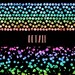 Rainbow Confetti Borders Clipart, Rainbow Border Overlays, Rainbow ...