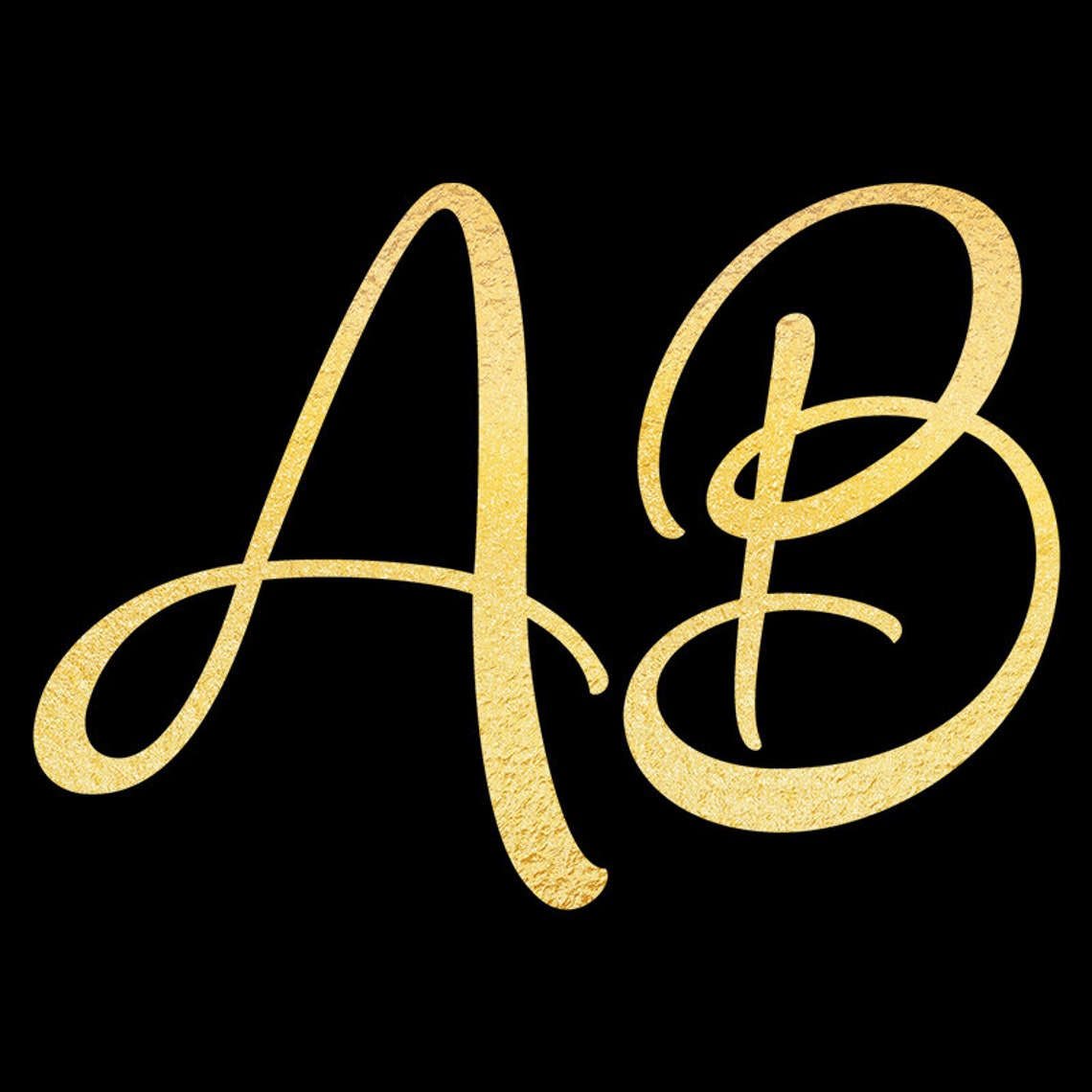 Gouden alfabet clipart, goud lettertype, gouden letters met wervelingen ...