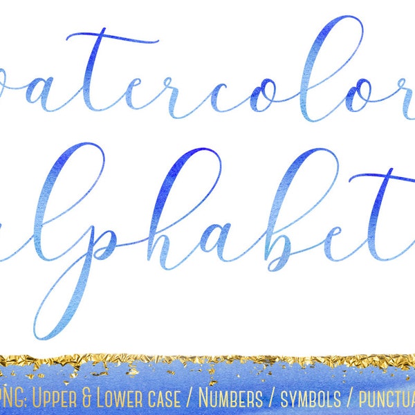 Alphabet Clipart - Etsy