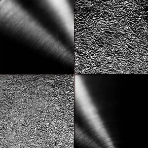 Black Foil Digital Paper, Black Paper Clipart, Black Metallic Foil ...