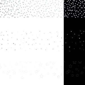 Silver Confetti Borders Clipart, Silver Stars, Silver Hearts, Silver ...