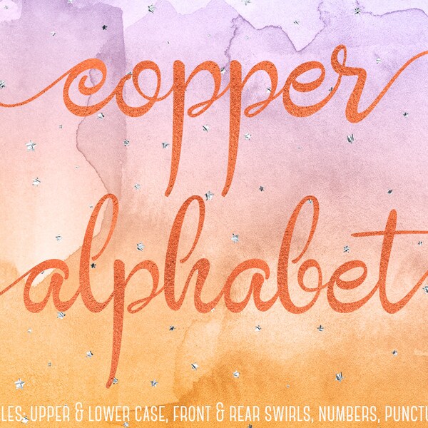 Copper Letters - Etsy