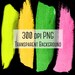 Neon Brush Strokes Clipart, Highlighter Clipart, Neon Paint, Paint ...