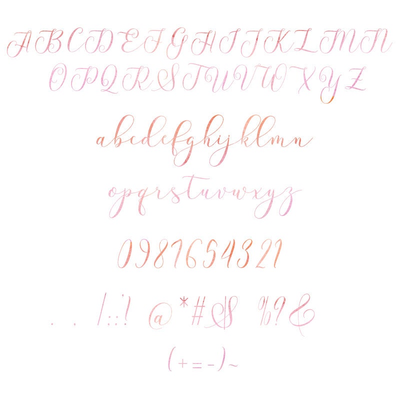 Blush Watercolor Alphabet Clipart, Pink Alphabet Clip Art, Watercolor ...