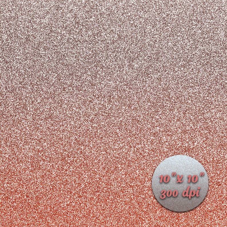 Rose gold-Glitter Papier, Glitter rose gold Tapete, Glitter-Hintergrund ...