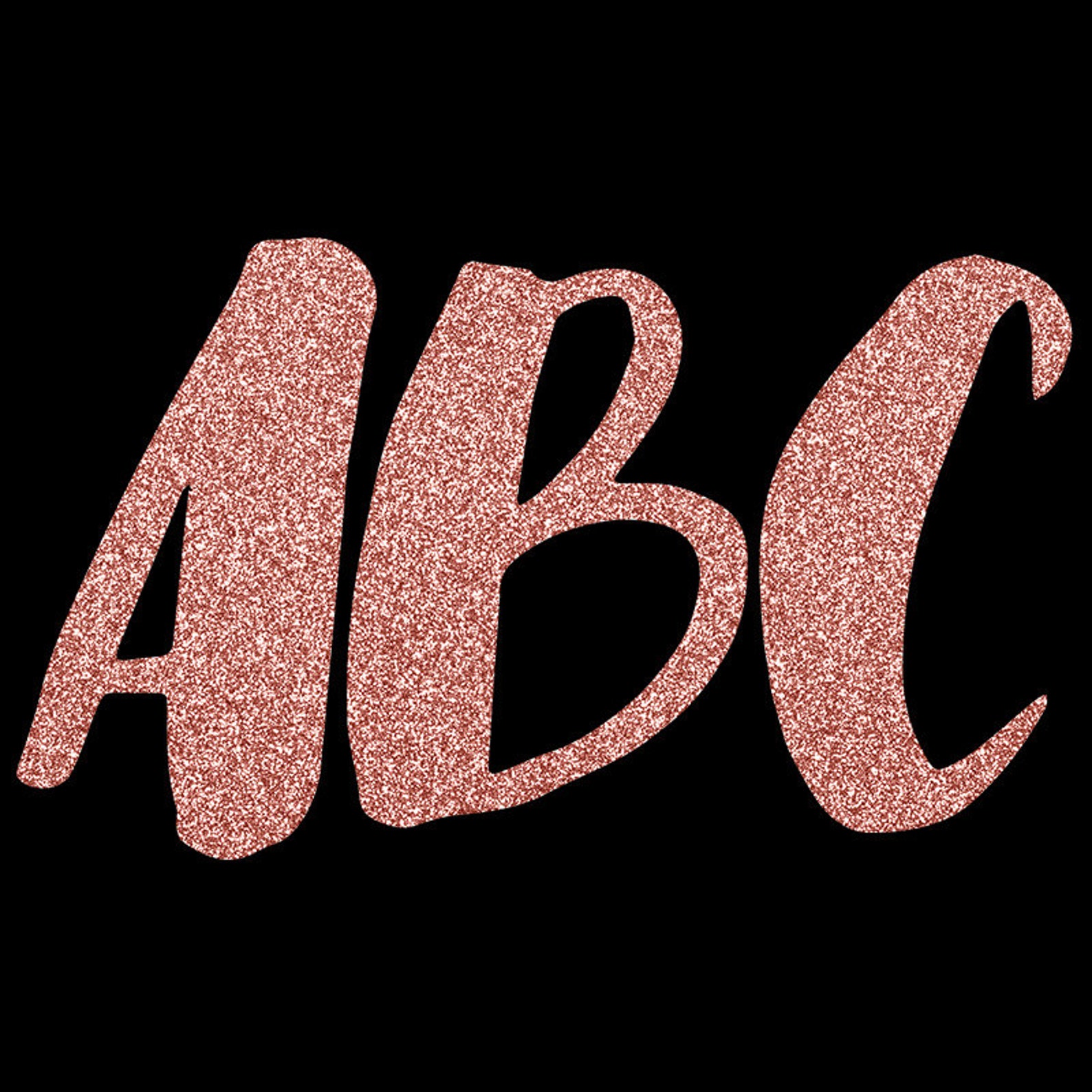 Rose Gold Font Rose Gold Glitter Alphabet Clipart Rose Gold - Etsy Canada
