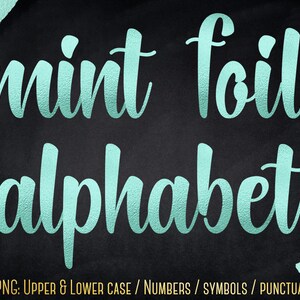 Mint Letters Clipart, Mint Numbers, Mint Font Clipart, Mint Alphabet ...