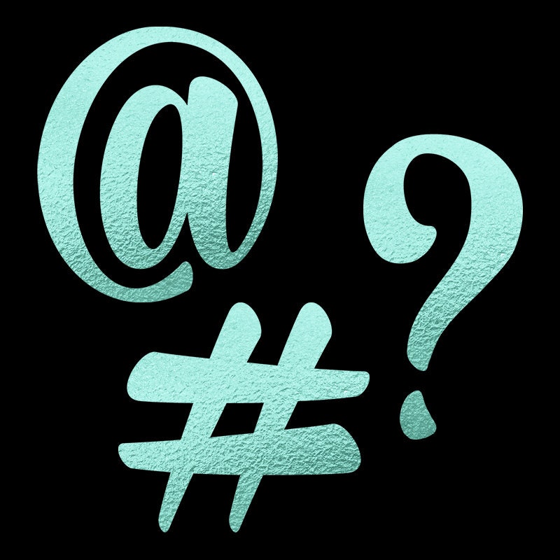 Mint Letters Clipart Mint Numbers Mint Font Clipart Mint - Etsy