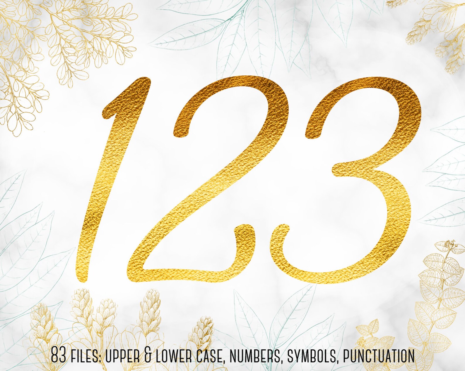 Gold Alphabet Clipart Gold Letters Clipart Gold Font - Etsy