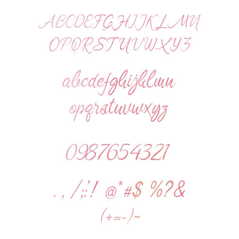 Pink Font, Pink Watercolor Alphabet Clipart, Pink Alphabet Clip Art ...