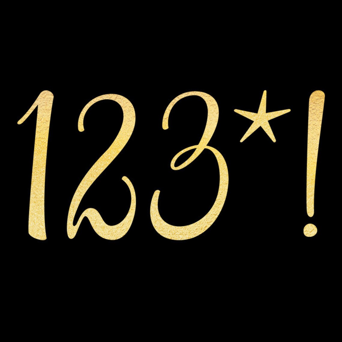 Gold Alphabet Clipart, Gold Font, Gold Letters With Swirls, Gold Foil ...