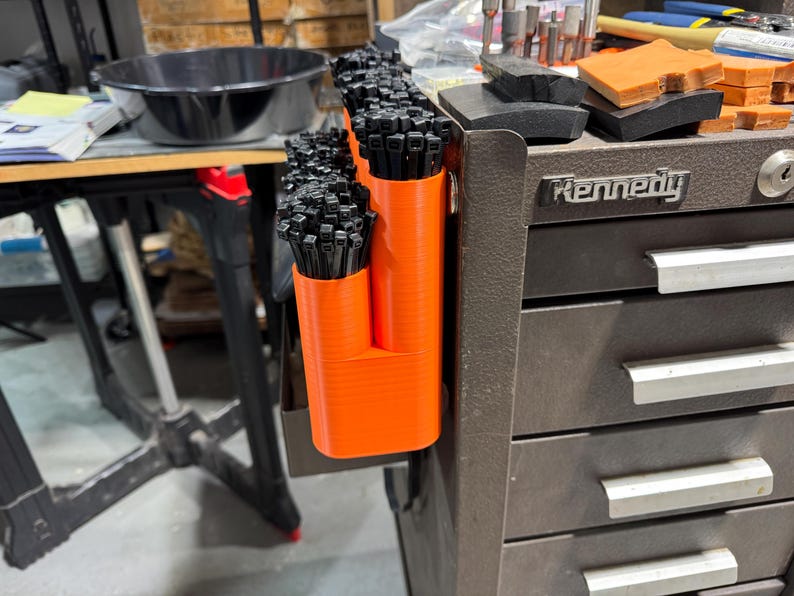 Large Zip Tie Organizer: Cable Wire Storage (6 & 8 Inch) - Etsy