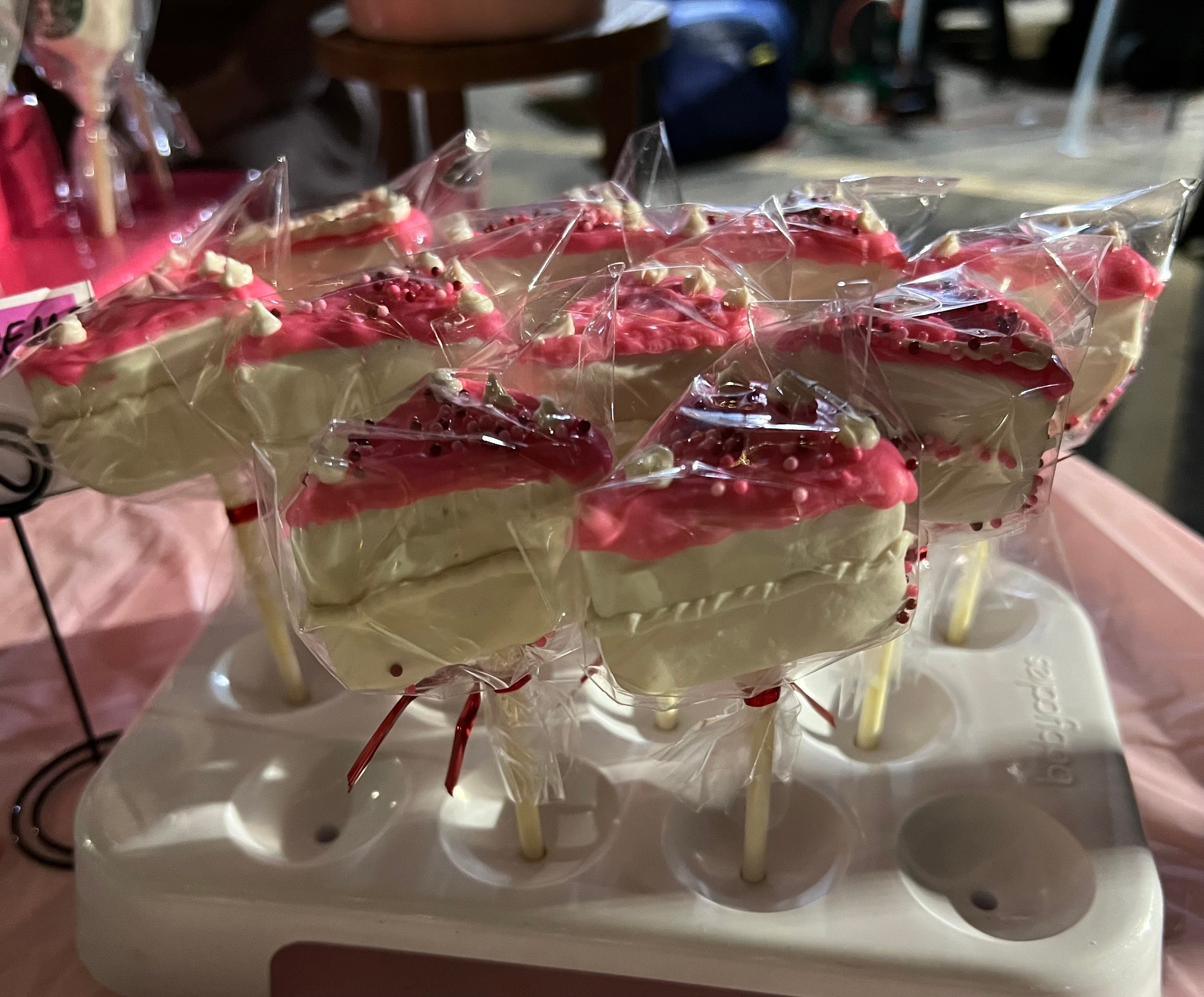 1 Dozen Cake Slice Cake Pops - Etsy