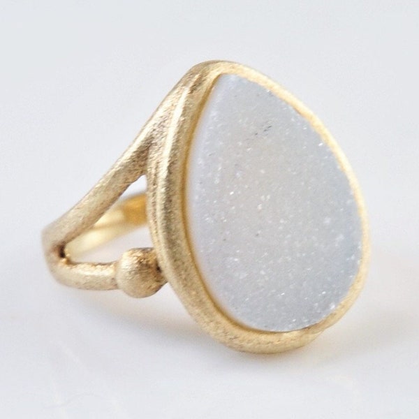 Druzy Ring - Etsy