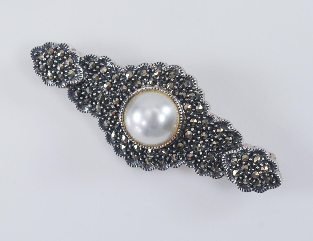 NOT AVAILABLE - Reserved for T - Judith Jack Sterling Silver Marcasite ...
