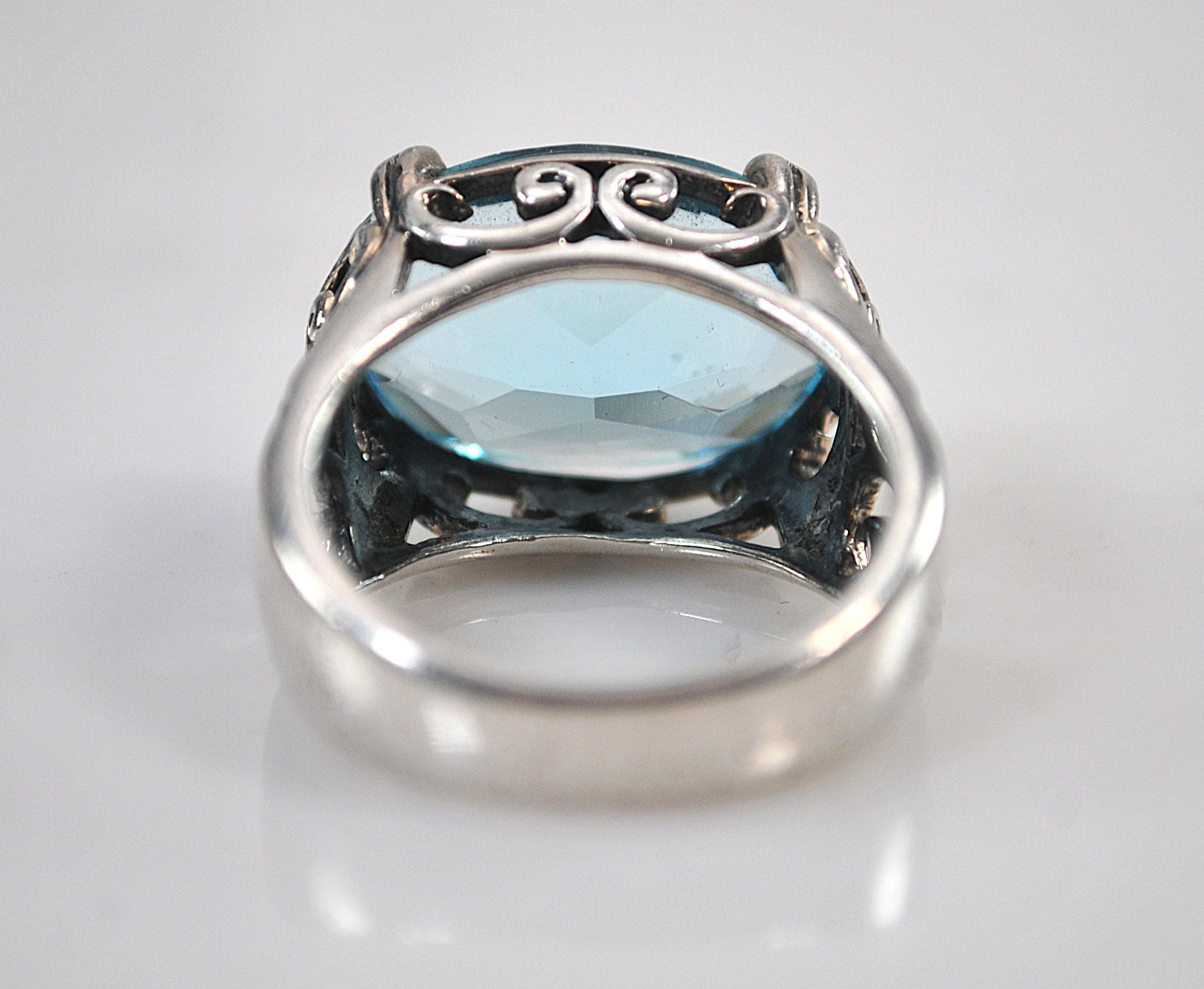 Silpada Sterling Silver Blue Cove Ring - Etsy