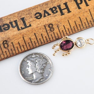 14K Gold Girl Charm Pendant - Etsy