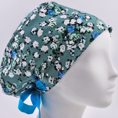 Scrub Hats Scrub Cap Surgery Caps Daisy Surgical Hat Etsy