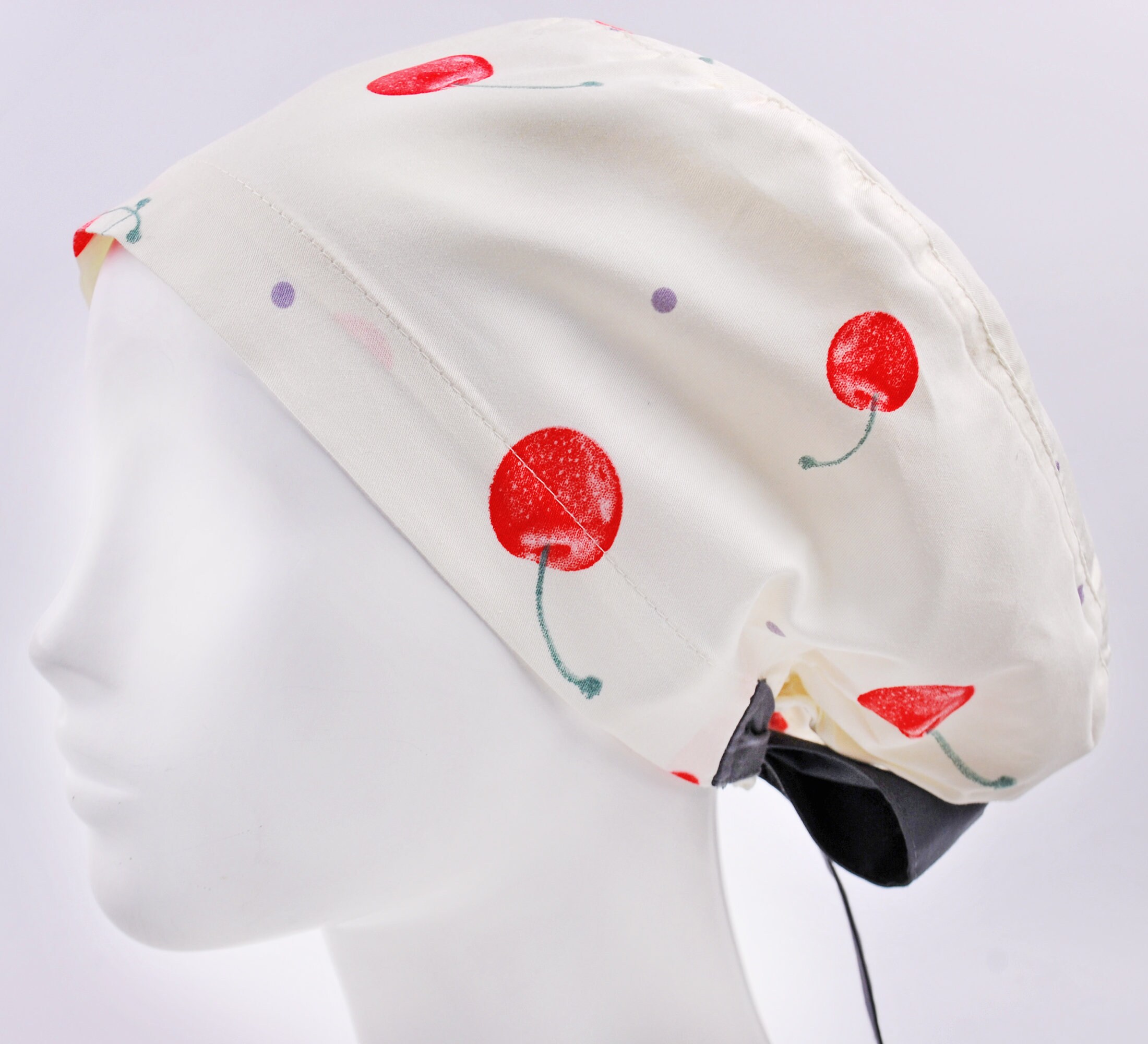 Surgical Scrub Hat Surgery Caps Scrub Hats Cherry Scrub Cap - Etsy
