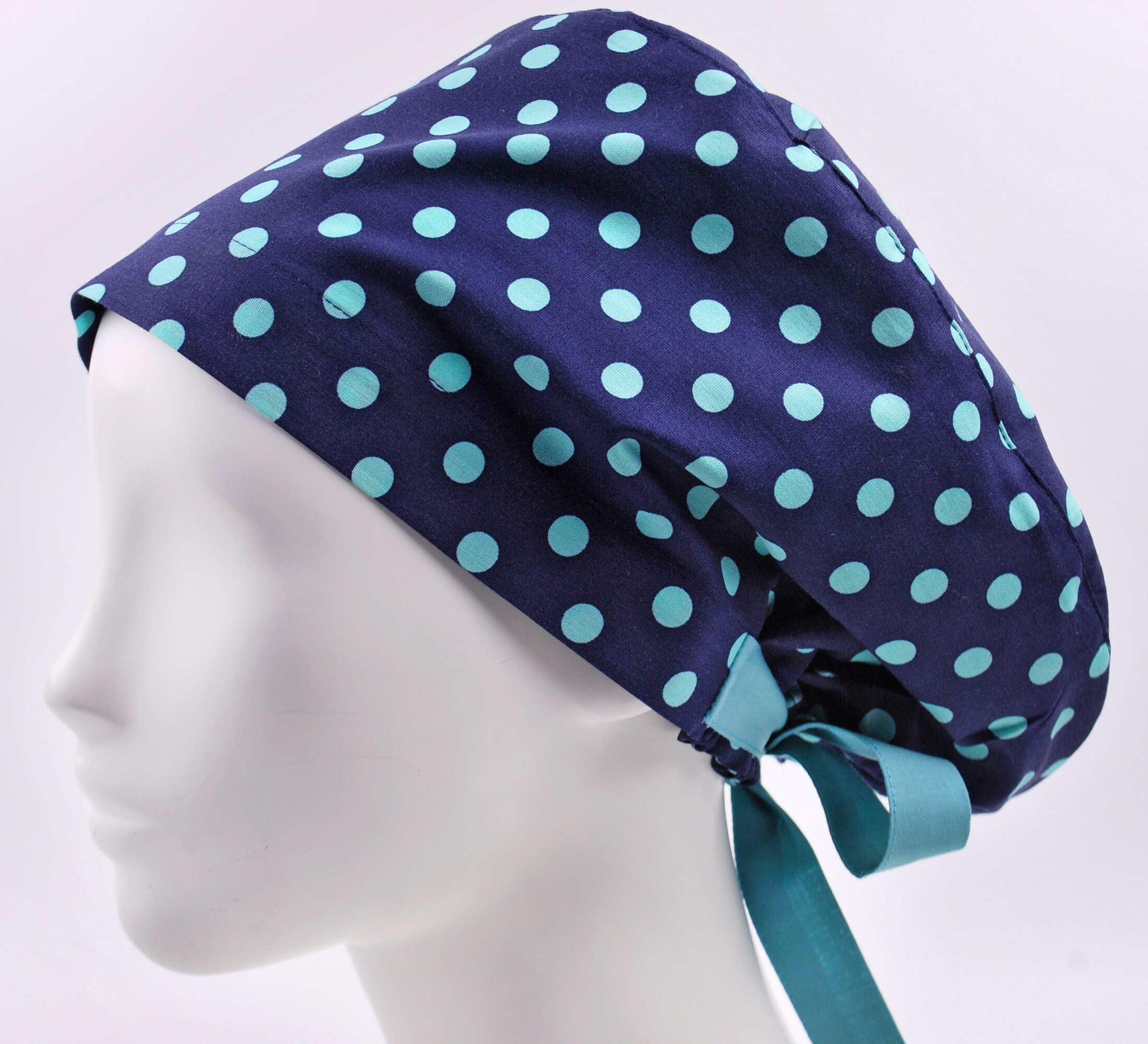 Surgery Caps Scrub Hat Surgical Cap Polka Dot Scrub Hats | Etsy
