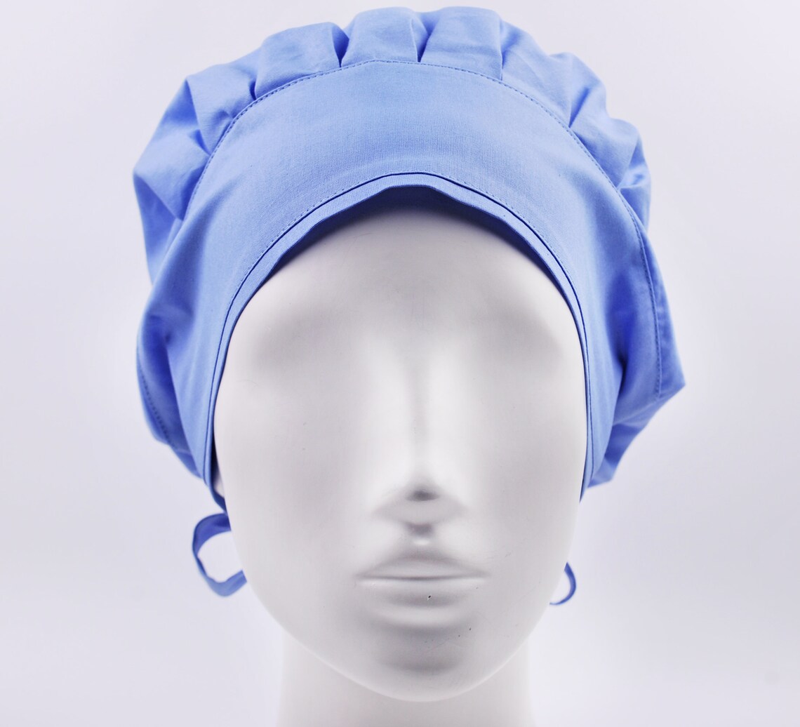 Surgical Cap Women Scrub Hats Surgery Caps Nurse Hat Solid | Etsy